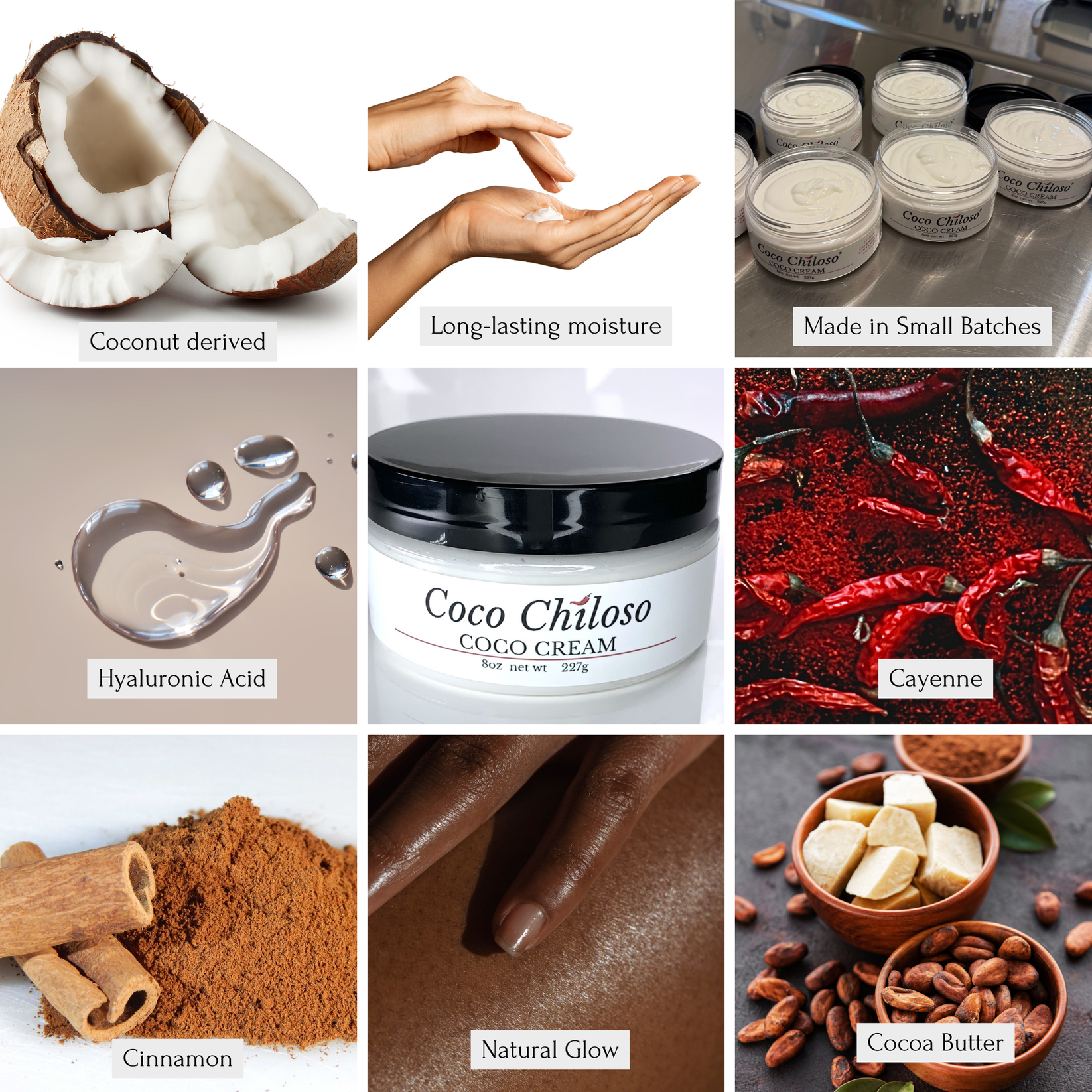 Coco Body Cream - Moisture for Dry, Reactive Skin – Coco Chiloso